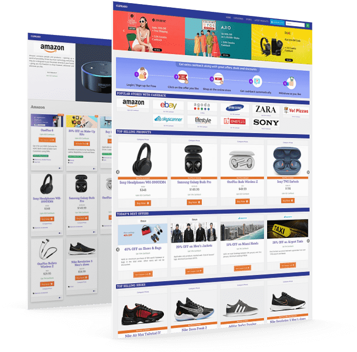 Demo Websites | ClipMyDeals